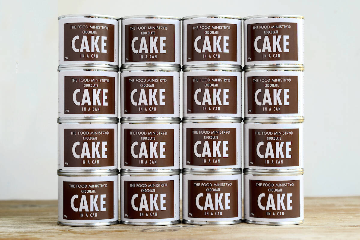 A Brilliant Idea: The Food Ministry's Christmas Cake in a Can ...